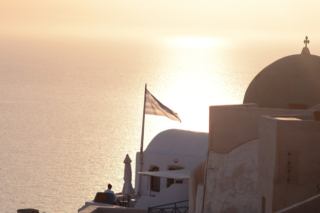 Santorini IV - Red Beach & Oia - Emily Salomon